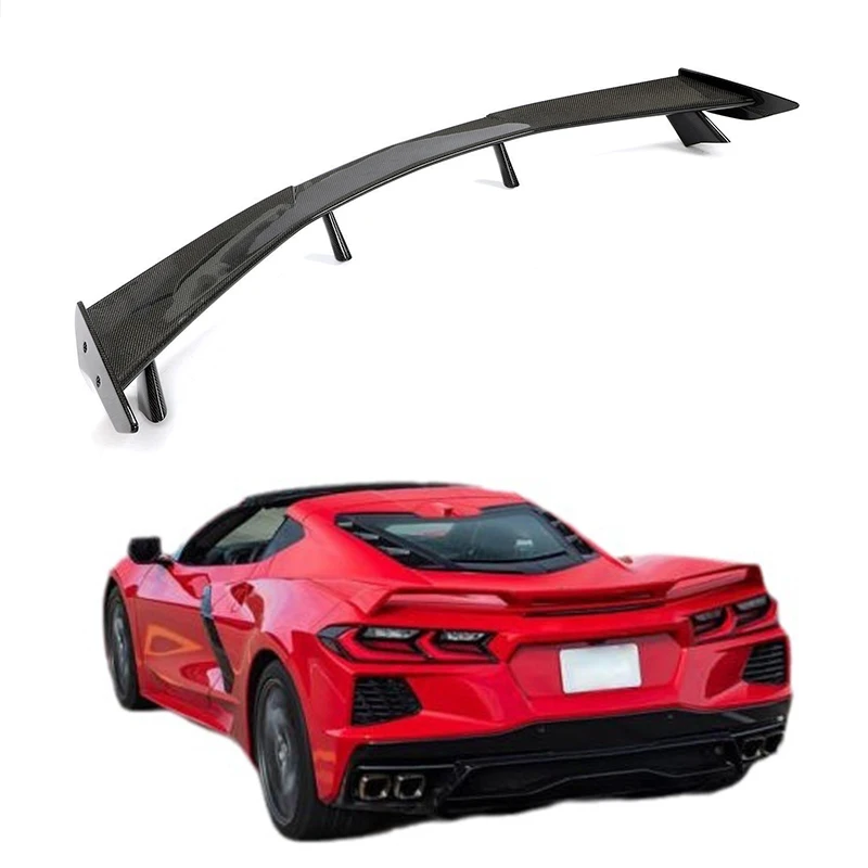 Universal Rear Spoiler Roof Spoiler Wing Carbon Fiber ABS Rear Spoiler ...