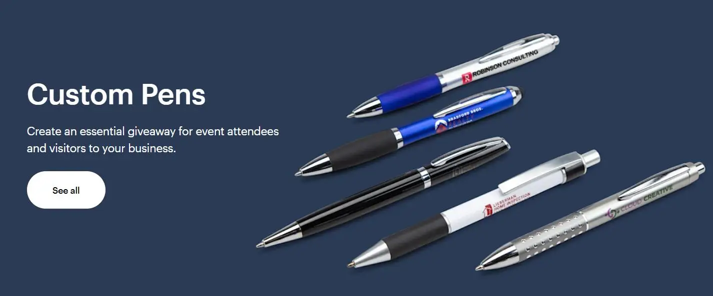 Promotion Gifts Ball point Pen Custom logo Printing Logo Pen With Logo ...