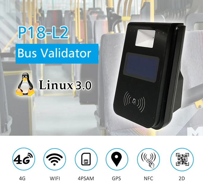 Validador De Bus Para Pago Con Móvil,Tarjeta De Bus Inteligente 4g,Gps ...