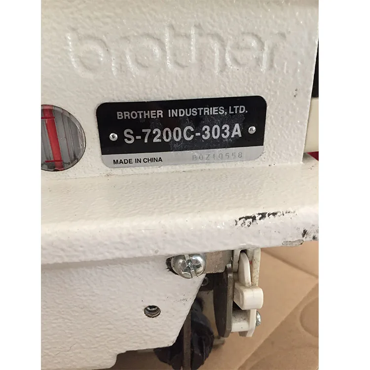 Japan Brand Used Industrial Brother 7200C Sewing Machine
