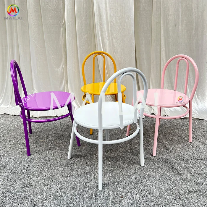 Colorful Kids Dining Table - High Quality Acrylic Material