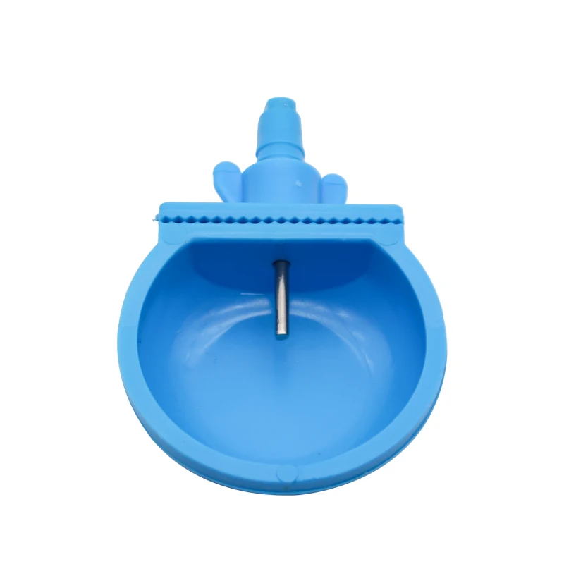 Blue Color Plastic Rabbit Water Bowl - Automatic Drinker