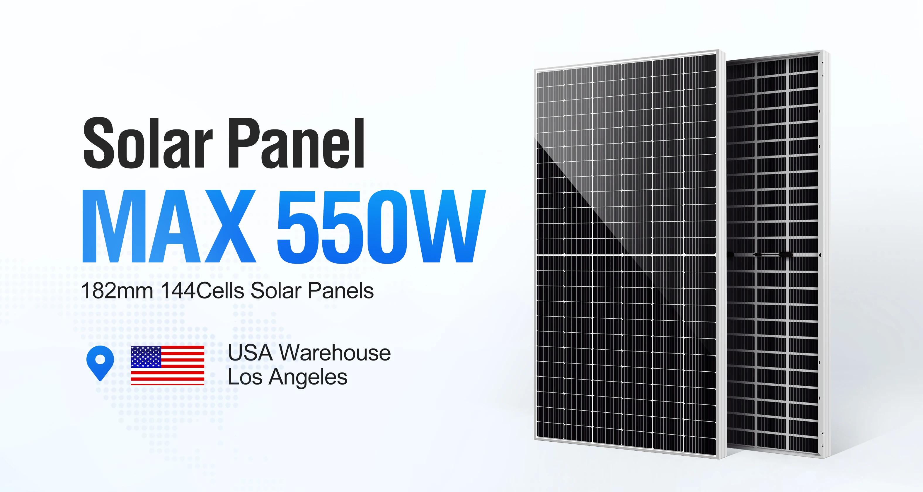 Sunket Bifacial Mono Perc Solar Photovoltaic Pv Module Solar Panel 550w ...