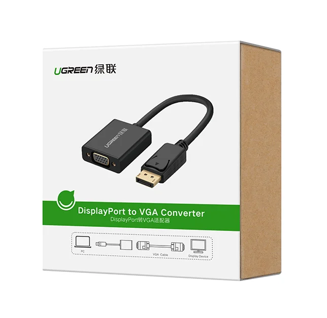 Ugreen Displayport to VGA Adapter - 4K 60hz Converter