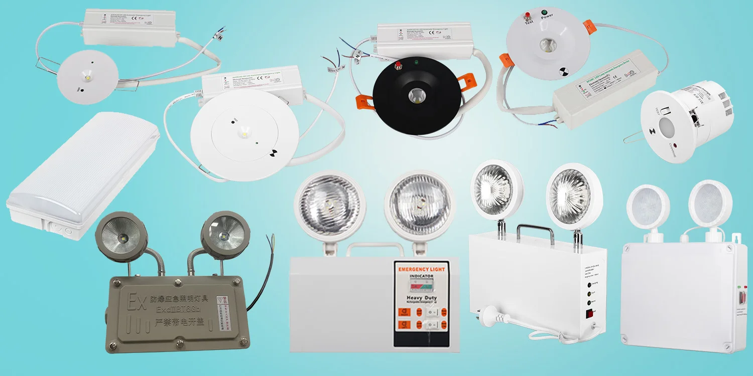 2W3H Ceiling Recessed LED Emergency Downlight UFO with Built-in Li-ion ...