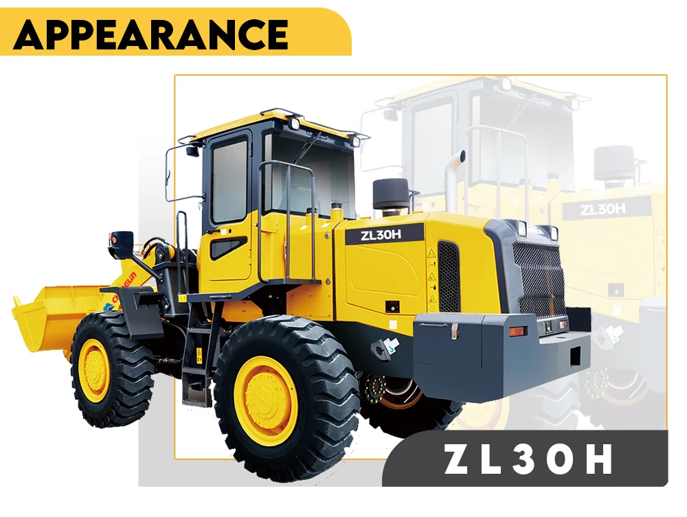 Flexible Operation Zl30h Wheel Loader Engine Performance With Branch ...