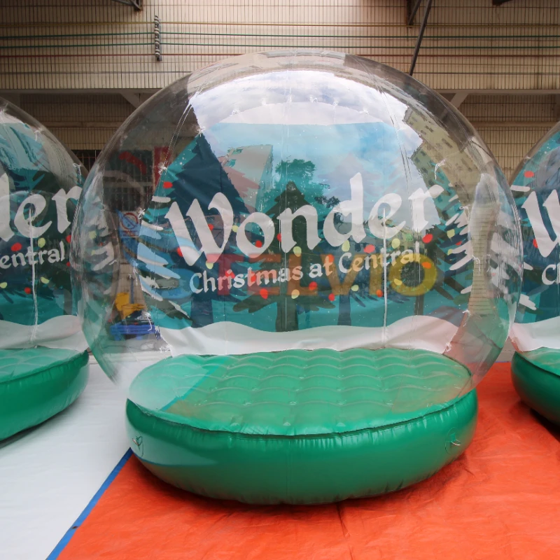 Giant Inflatable Snow Globe - Perfect Outdoor Christmas Decor