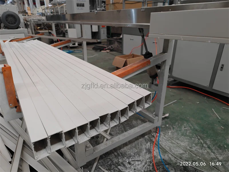 Plastic PVC Cable Trunking Profile Making Machine/UPVC Tray/PVC Duct ...