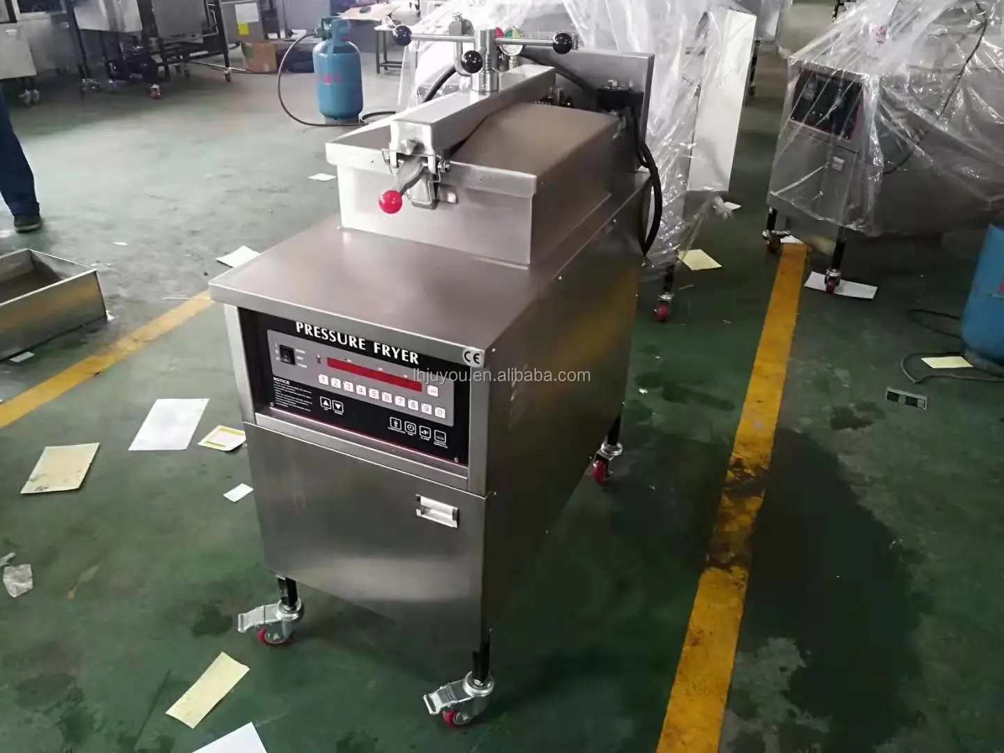 KFC Electric Commercial Broaster Gas Chicken Pressure Fryer Chicken Frying Machines| Alibaba.com