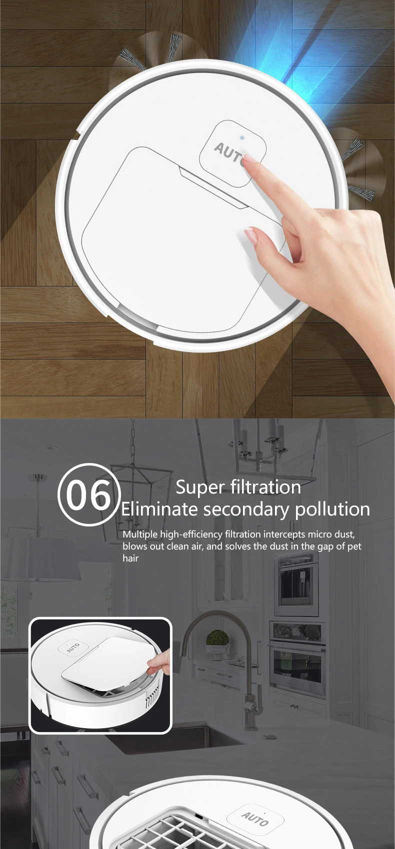 Wholesale Automatic Machine Sweeping Mini Cleaning Machine Lazy Vacuum ...