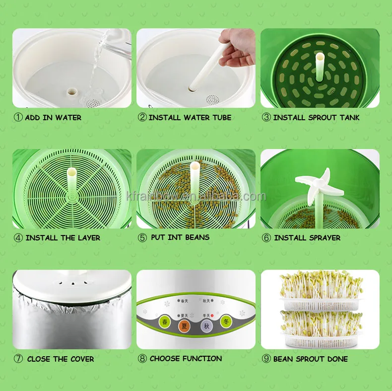 Electric Sprout Bud Machine - Intelligent & Efficient