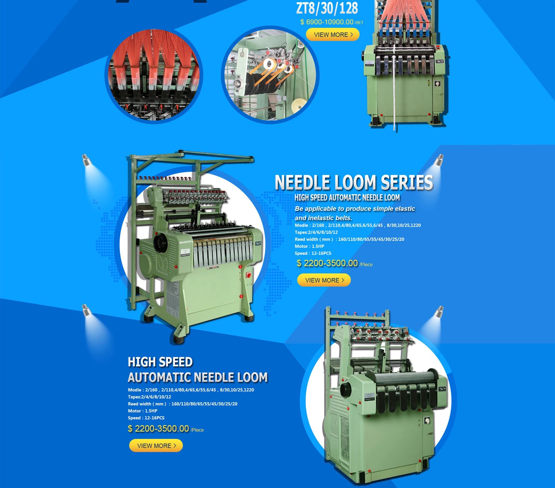 Dongguan Zhengtai Weaving Machinery Co., Ltd. - Nylon Zipper Forming ...