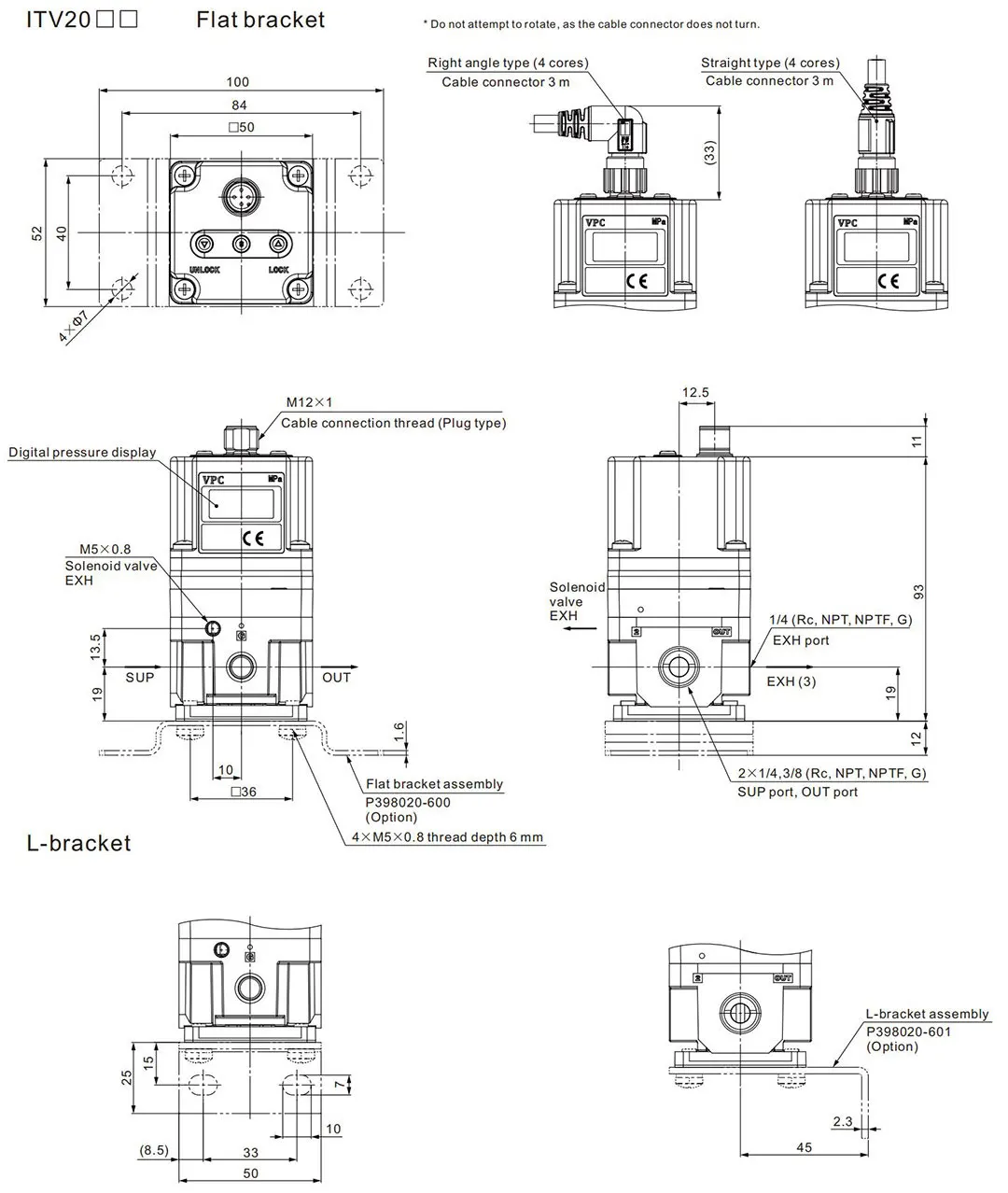 ITV Series DC24V Regulator - Proportional Valve Solutions