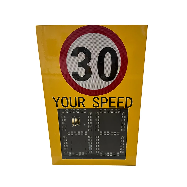Radar speed limit Sign outdoor digital traffic board traffic warning ...