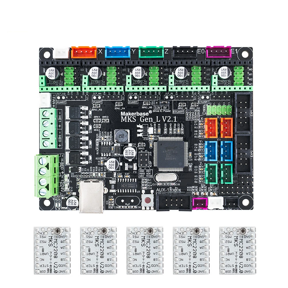 MKS Gen-L V1.0 &V2.1 3D Printer Control Board - High Performance