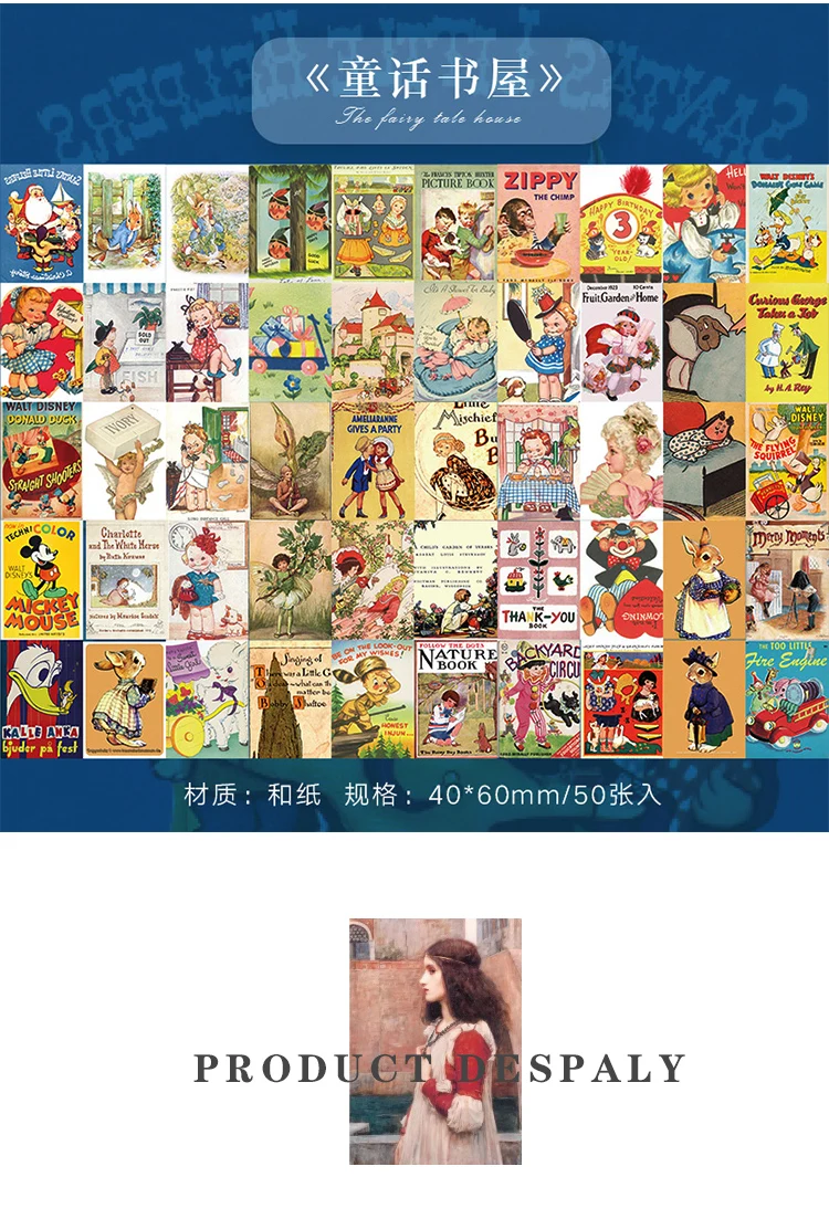 Creative Cartoon Portable Mini Small Bean Book European Retro ...