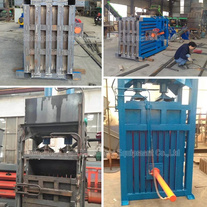 Film Plastic Baler Compactor With Lowest Price/Portable Cardboard Baler ...