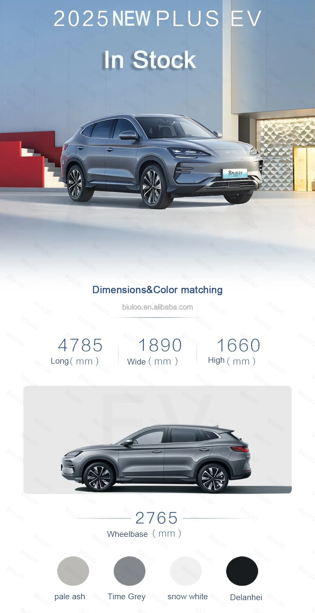 2025 BYD Song Plus EVC Car - Fast Delivery, 605KM Range