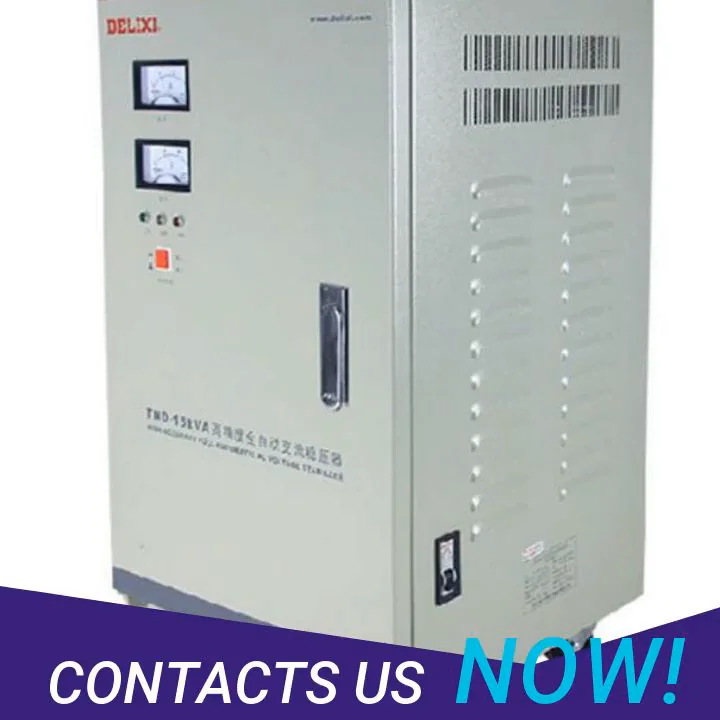 Delixi Good Quality Single Phase Voltage Stabilizer 10 Kva Tnd ...