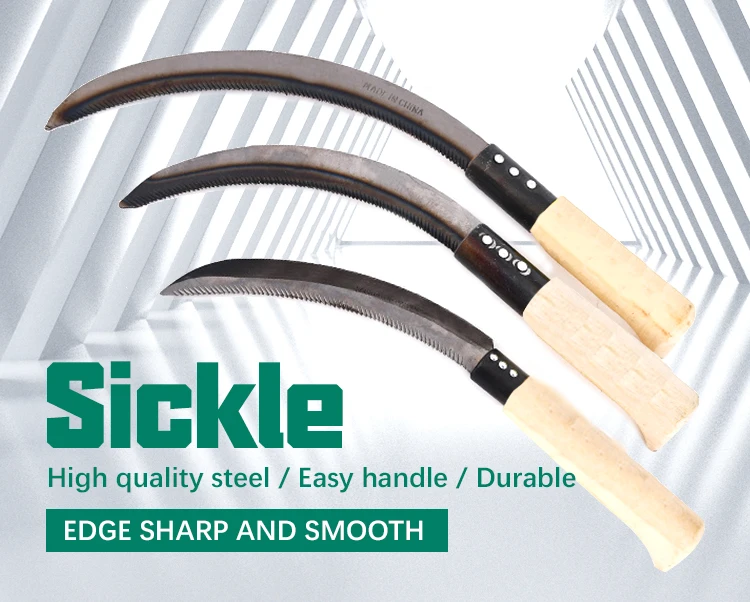 Farming Cutting Tool Carbon Steel Sickle - Buy Farming Sickles ...