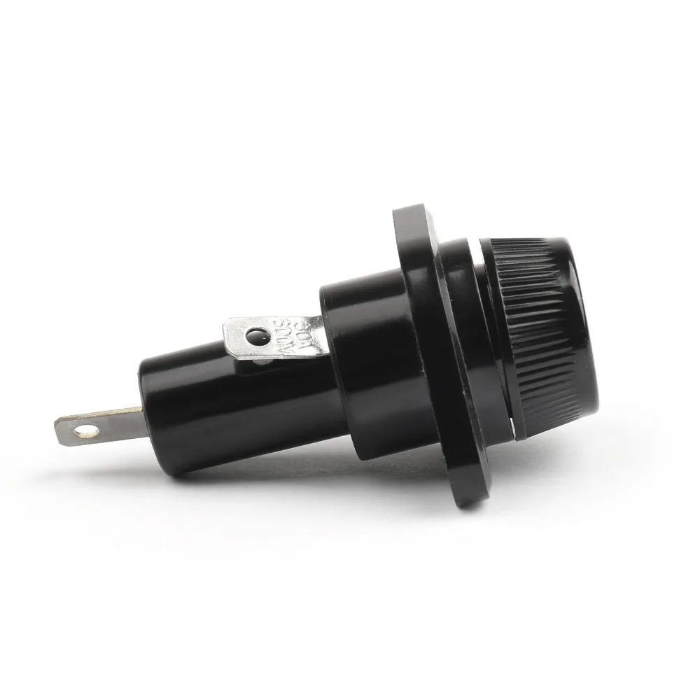 10x38mm Bakelite Fuse Holder - High Voltage & Breaking Capacity