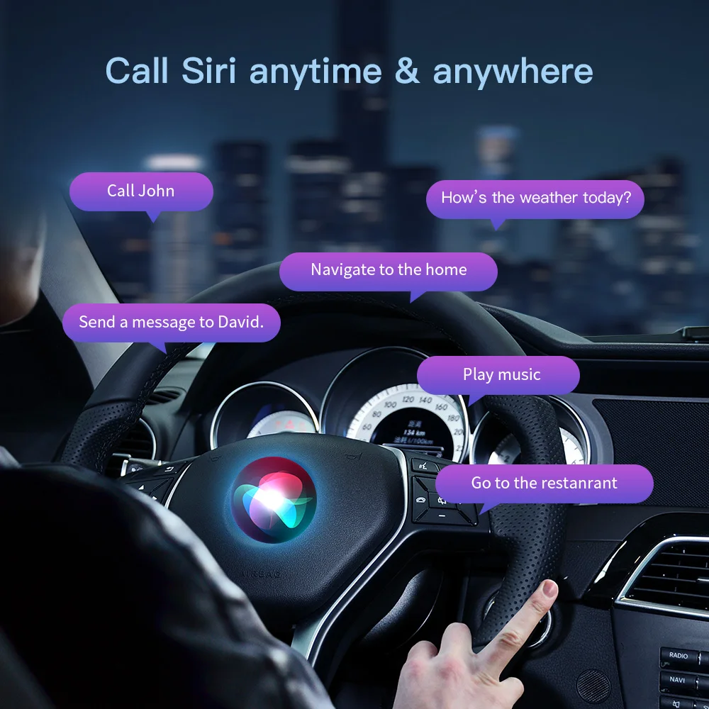 Carabc Wireless Carplay Android Auto For Mercedes Benz W176 B W246 Cla ...