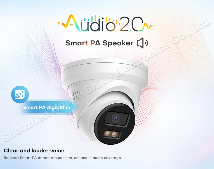 Hik 4MP 8MP Turret Vision Motion Detection Security Camera