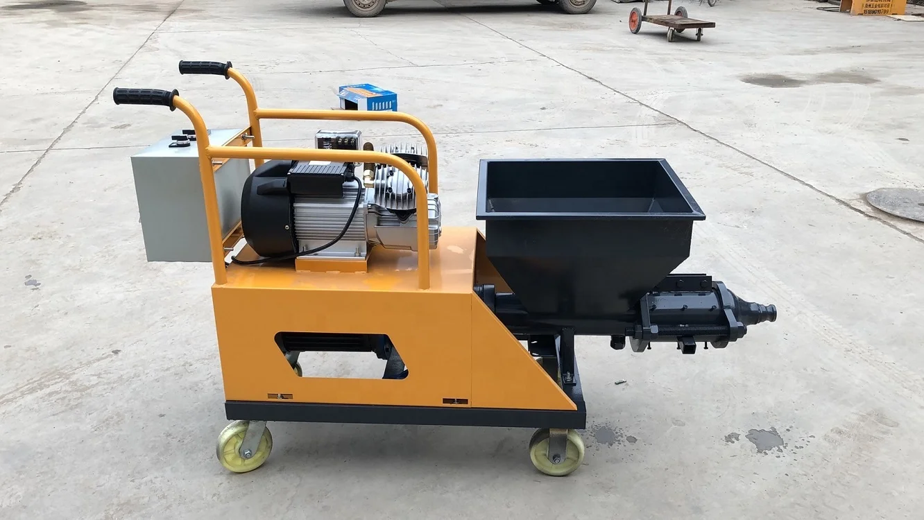 Alibaba.com: Electric Diesel Cement Plaster Spraying Machine 4KW with ...
