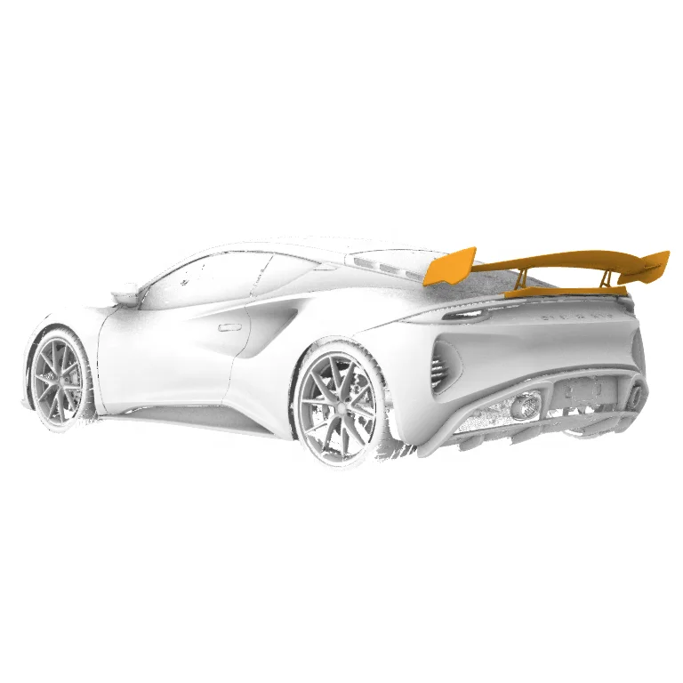 New Arrival Street Version Rear Wing Spoiler Body Kits Carbon Fiber ...