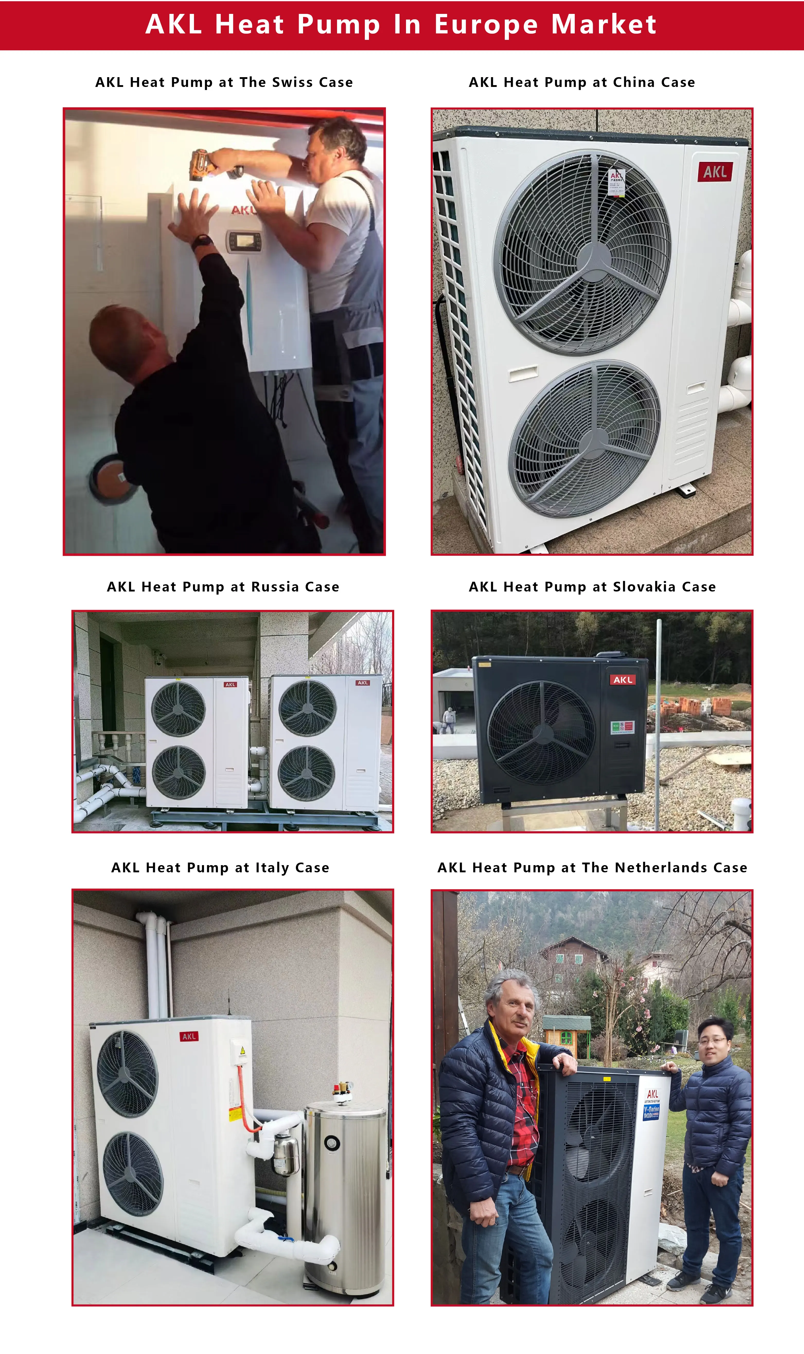 Germany Poland Belgium 8kw-25kw R32 DC Inverter Air to Water Heat Pump ...