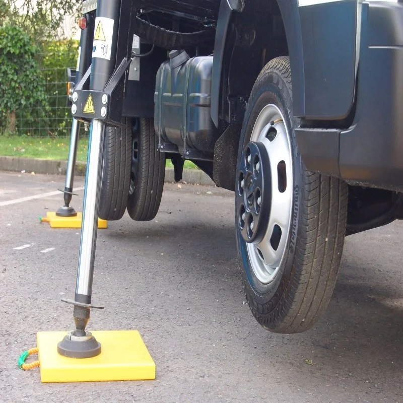 Durable Round Plastic Crane Pads - Xinxing Outrigger Support