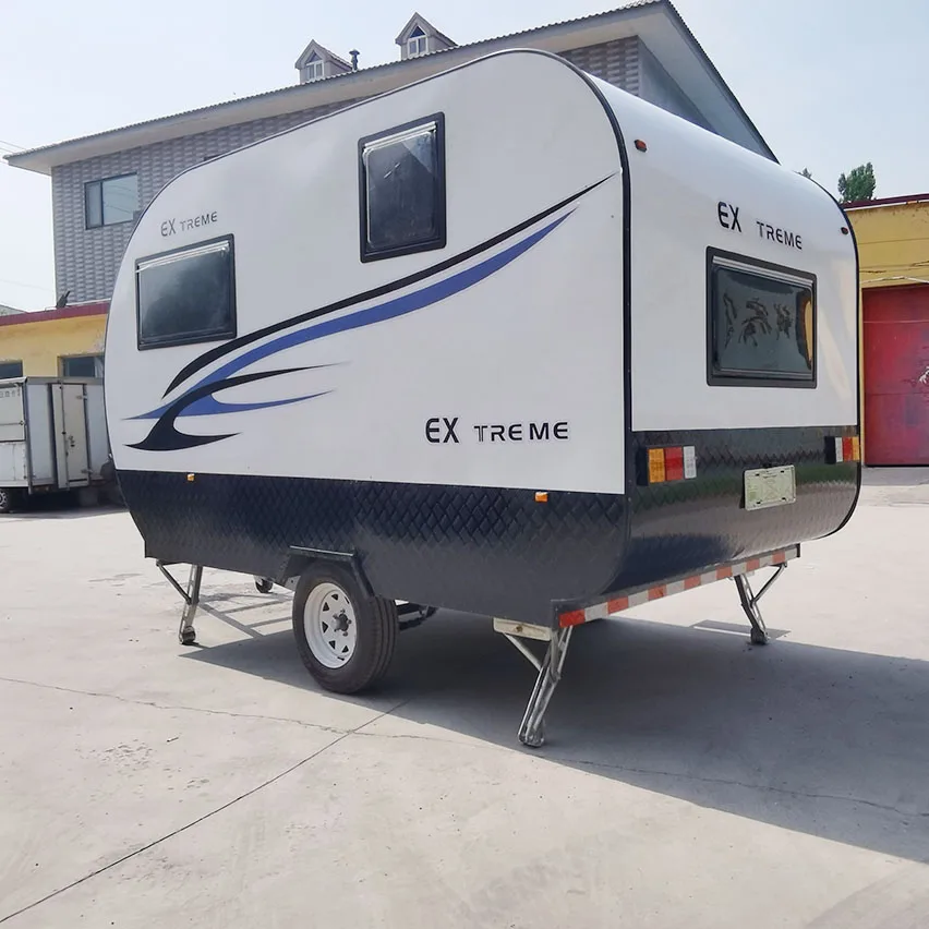 New Design Travel Trailer Portable Travel Trailer Camper caravan Travel ...