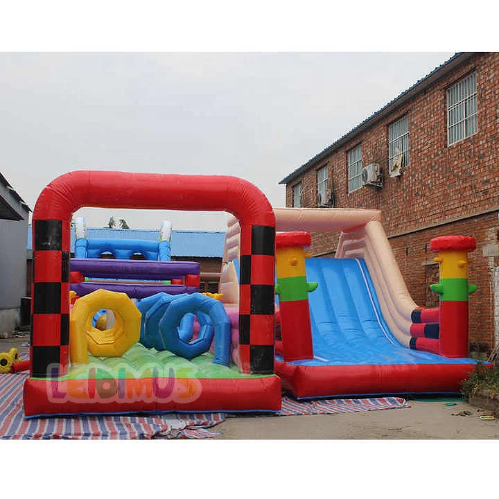 Commercial Grade inflatable obstacle course for adults kids commercial ...