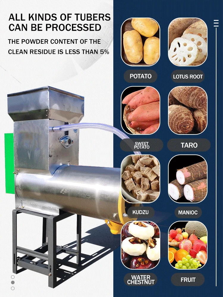 RCM Factory Supply Corn Starch Bag Making Machine Cassava Flour Mill ...
