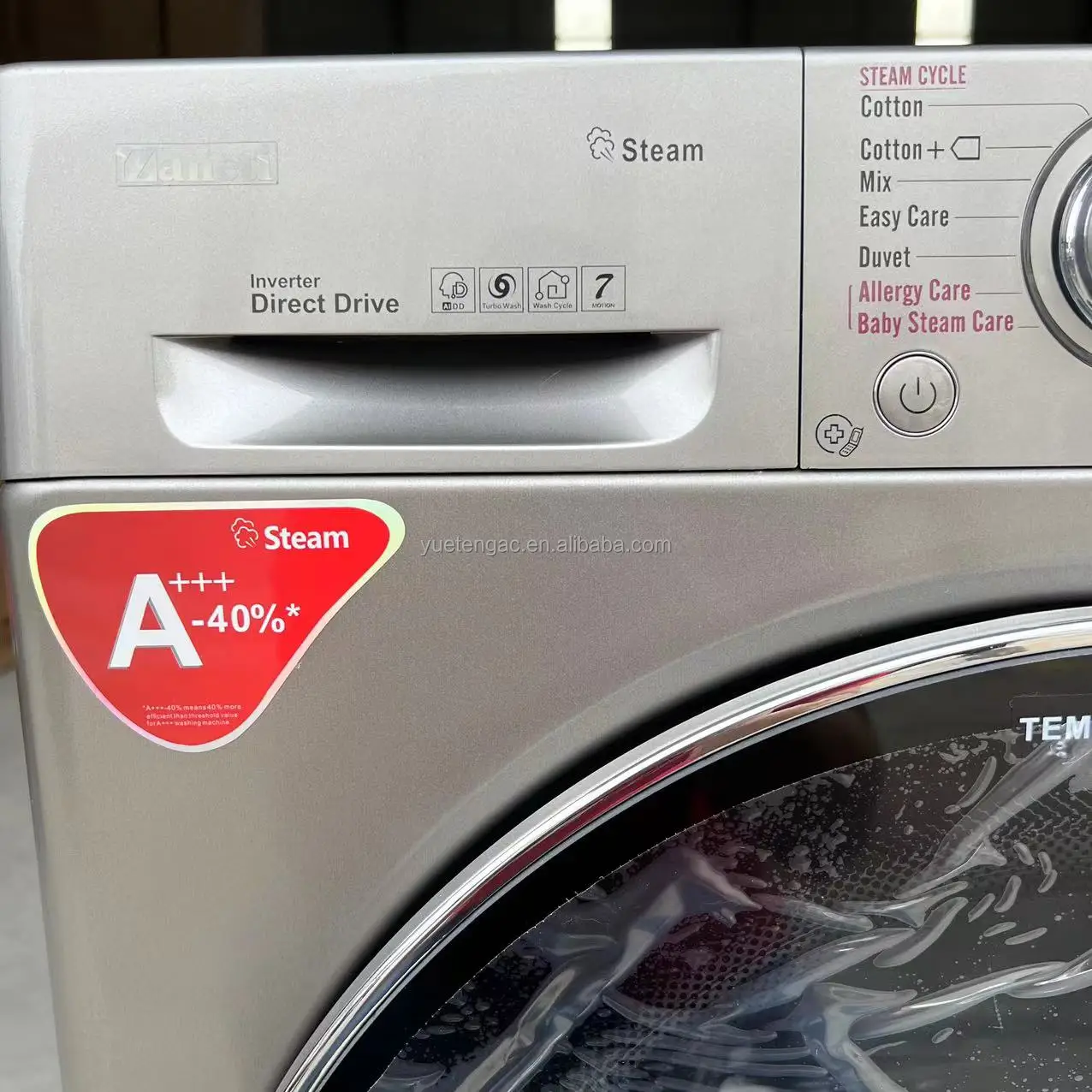 10.5kg Front Loader Washing Machine Fully Automatic A+++ Grade High ...