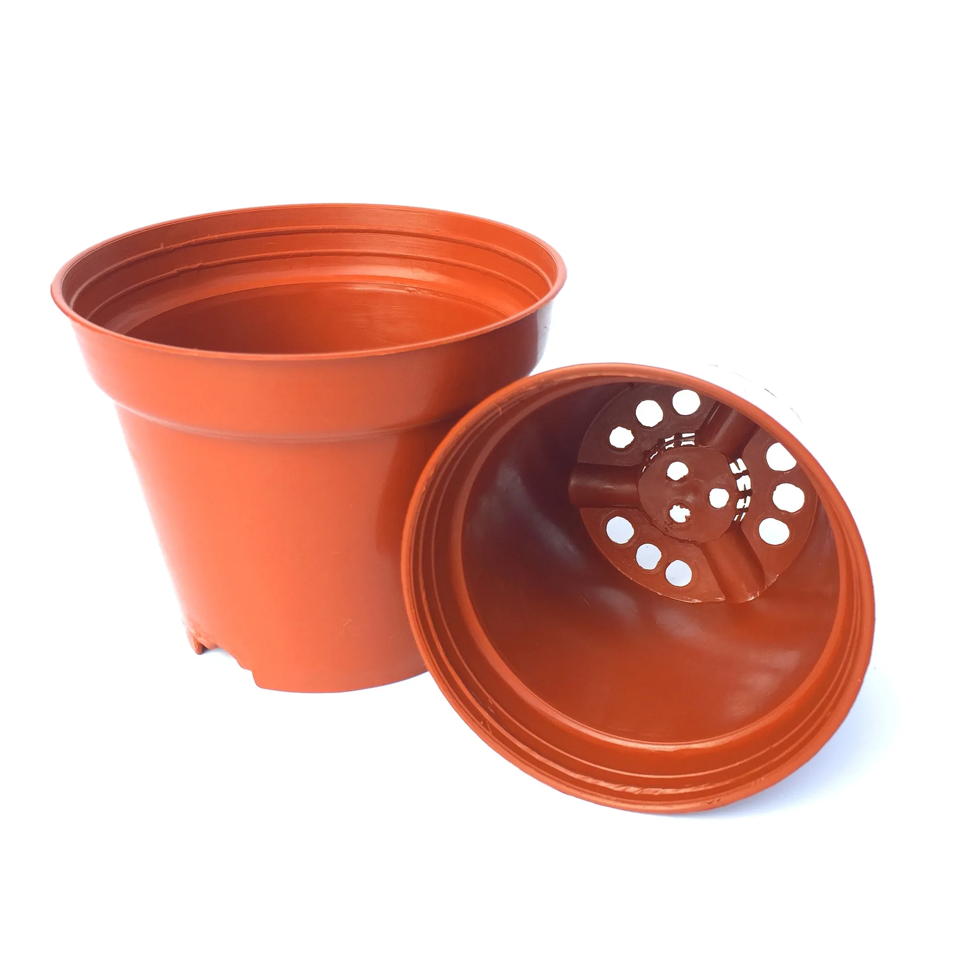 Plastic Pp Round Pots For Nursery Flower Plant Growing Seedlings - Buy ...