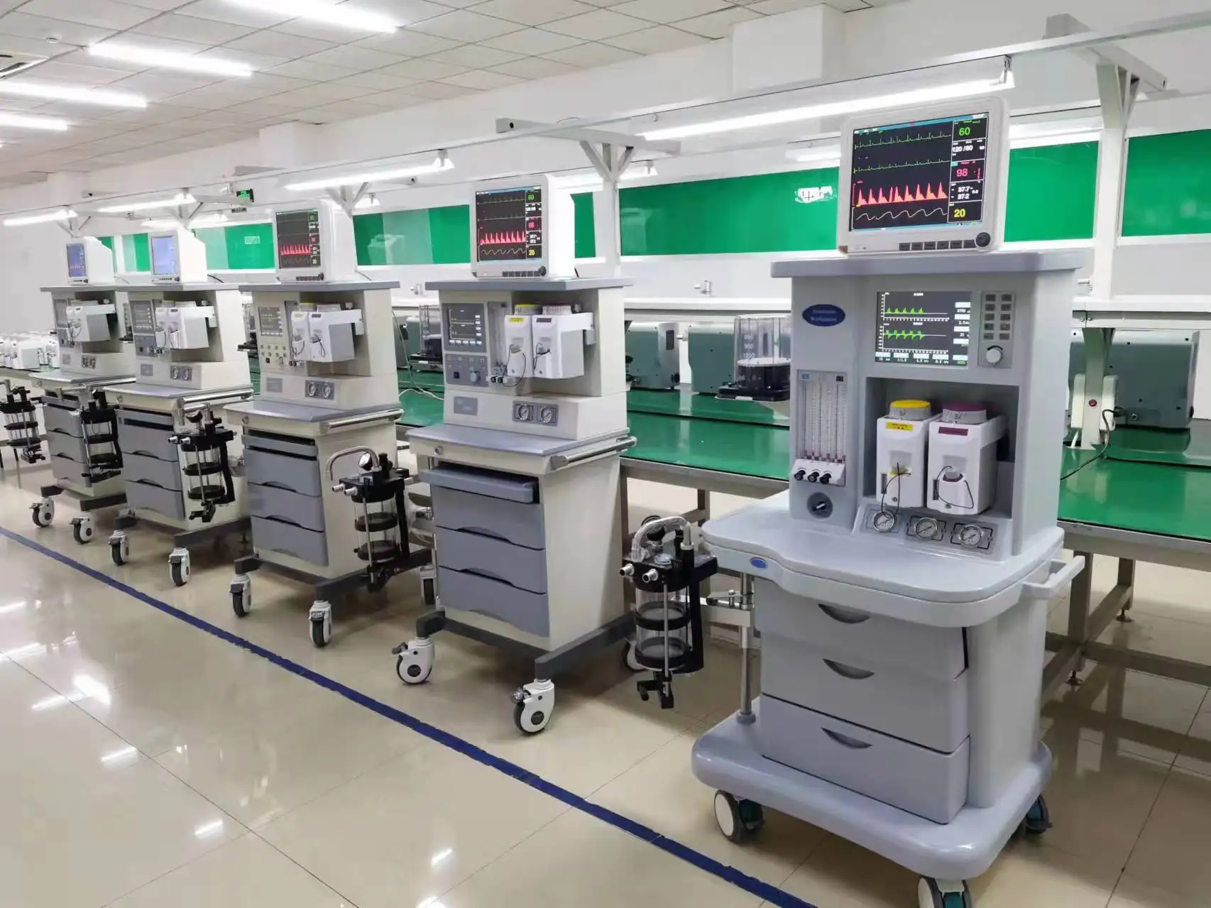 Medical Anestesia Machine Hospital Anasthesia Machine Portable Maquina ...