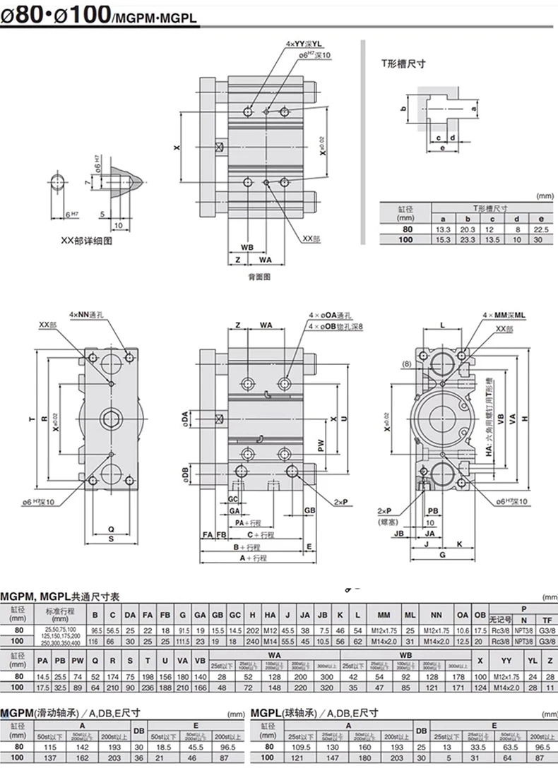SMC Type MGPM Cylinders - Compact Pneumatic Solutions