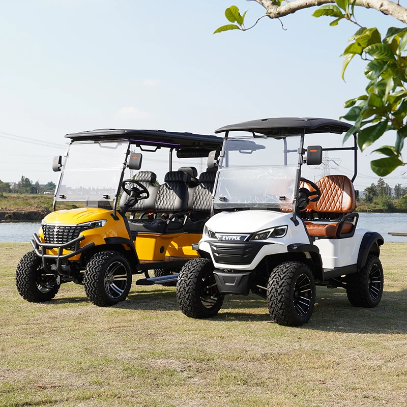 Motor Chinese New Design 48V 4 Wheel 4 Seats Golf Carts Electric Golf ...