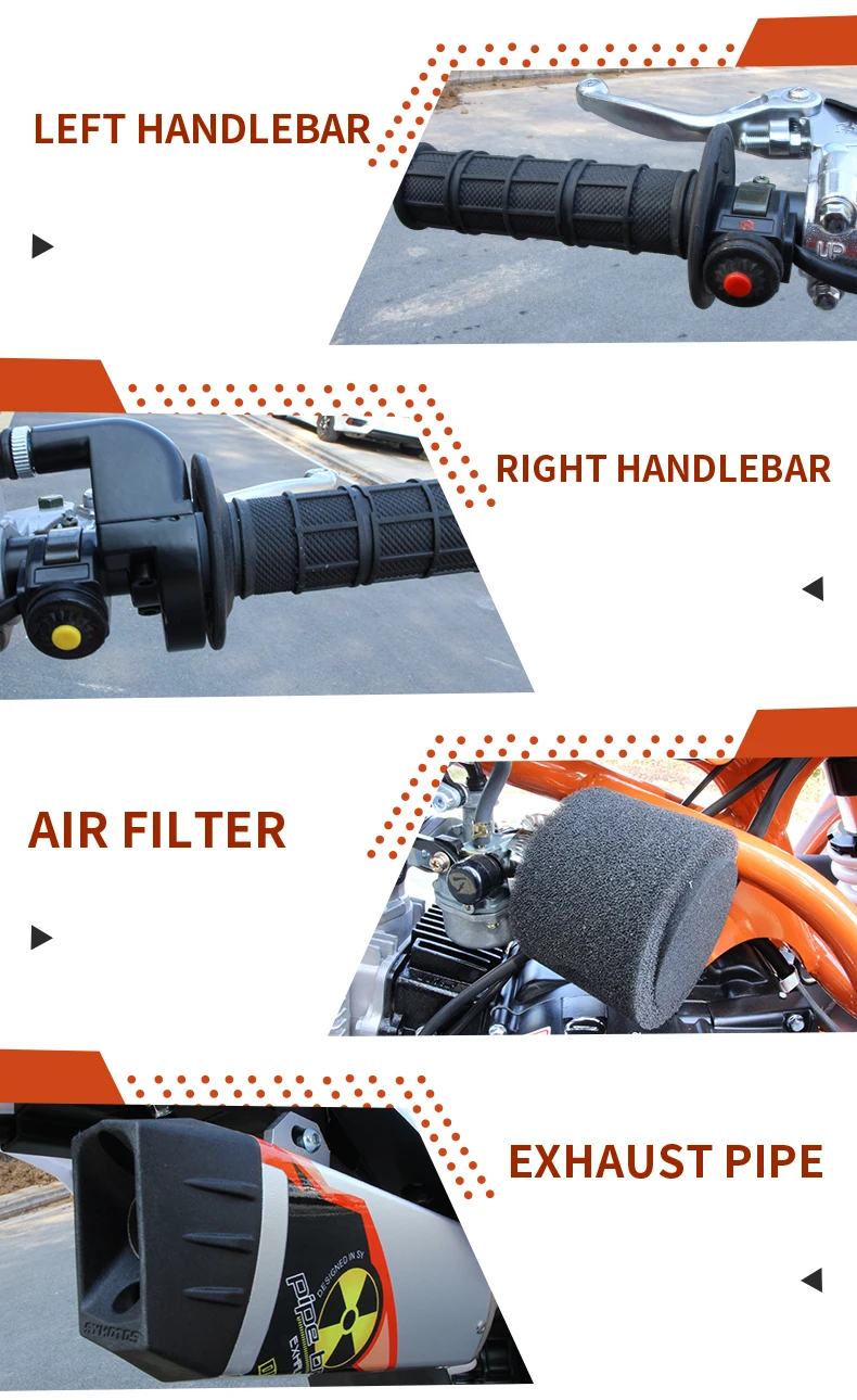 High Quality 110cc Dirt Bike - Fast, Fun, and Reliable