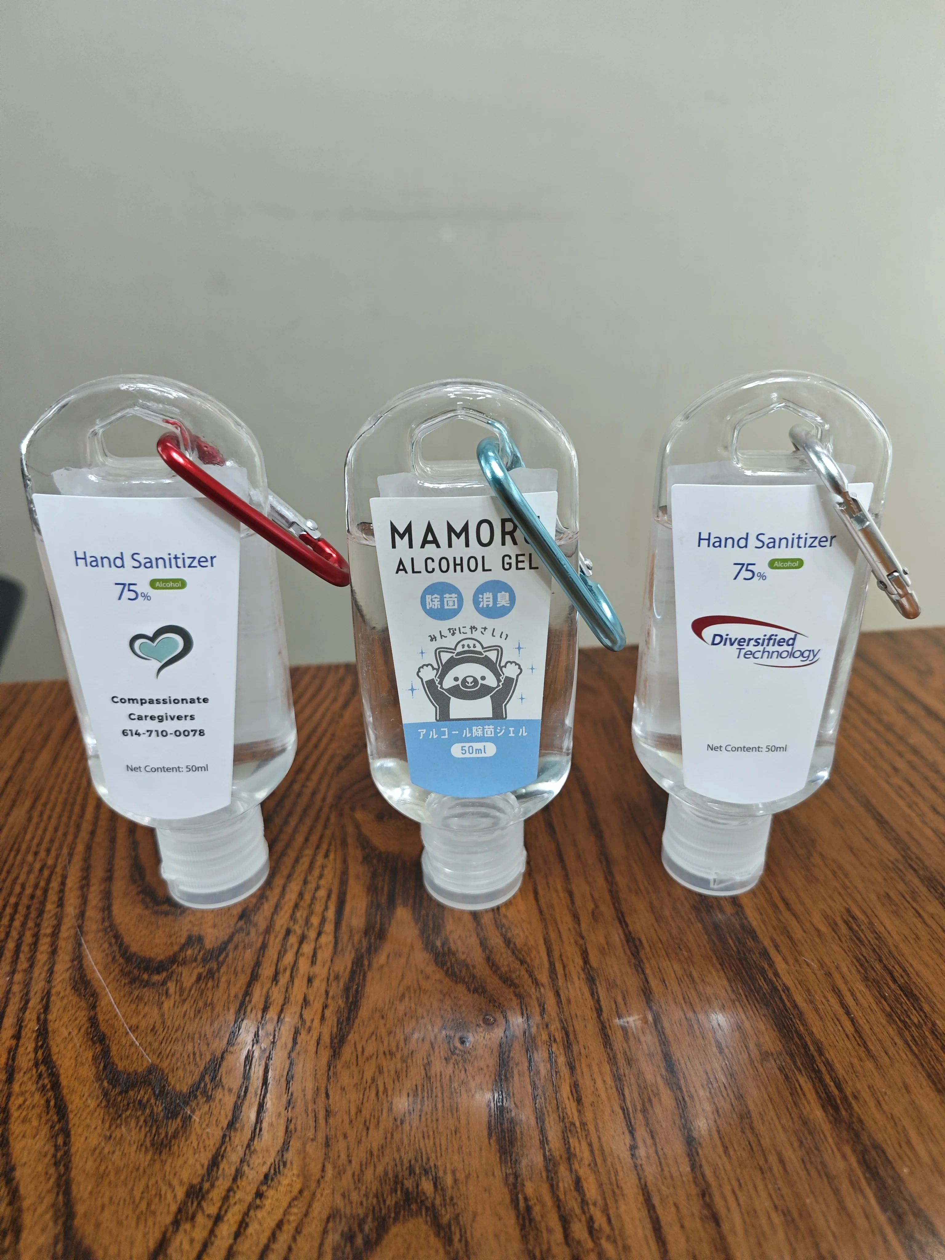 Hand Sanitizing Gel - Custom Organic Liquid Hand Sanitizers