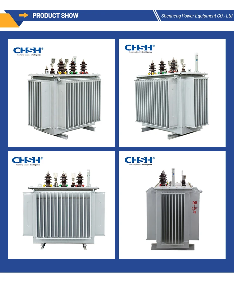 30kva-2500kva Three Phase Power Transformer Oil Immersed Power Costume ...