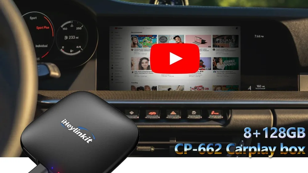 Cp-662 Iheylinkit Carplay Android Box Qcom Snadragon6115 Ram 8+128gb Aa Box Youtube /netflix ...