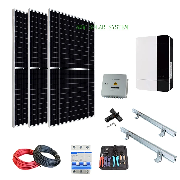 Residential Complete Off Grid Mppt Changer 5kv 5kw 48v Solar Power ...