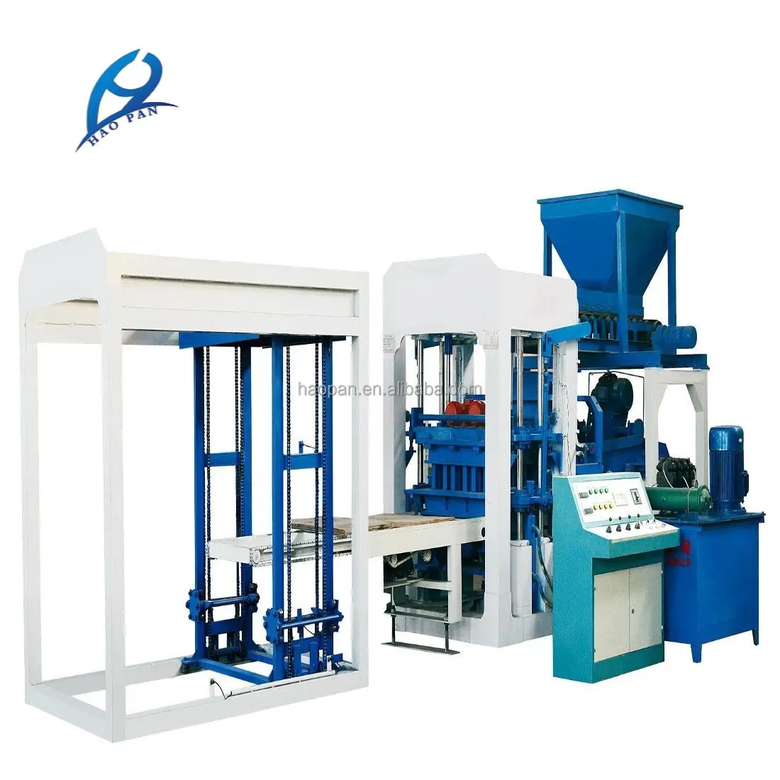 YYA5-15 manual interlocking brick block making machine lanyu hollow ...