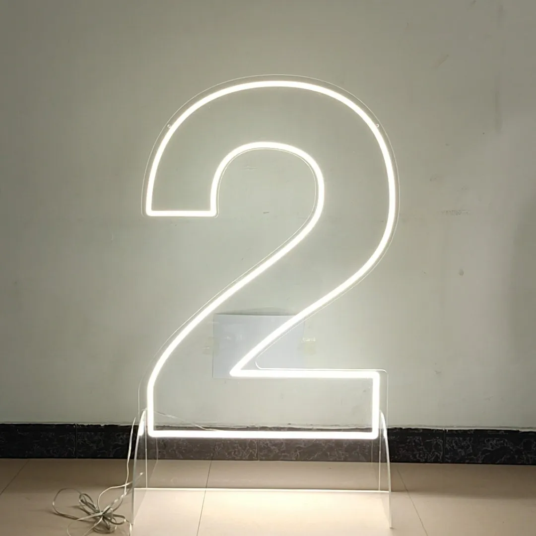 Winbo Free Shipping LED Letter Number Lights for Parties