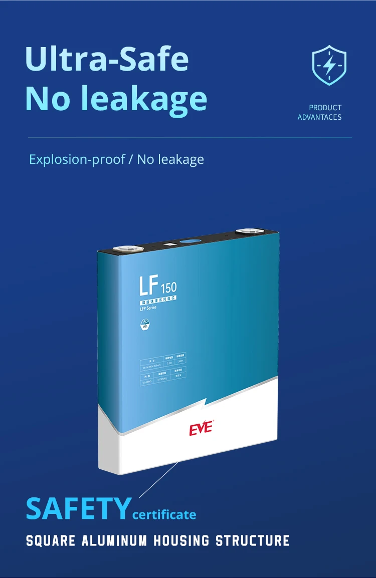 Eve Lf150 150ah 3.2v 150ah Lifepo4 Battery 3.2v 150ah Lifepo4 Battery Cell 3.2v Lifepo4 Battery ...