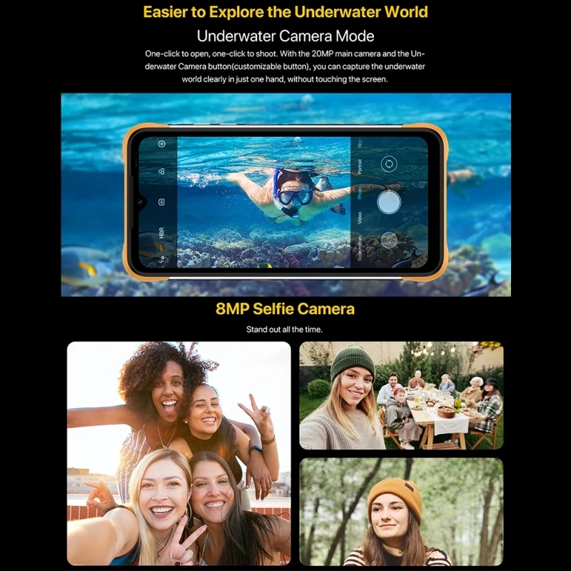 Unihertz Tank Rugged Phone - Durable & Powerful Smartphone