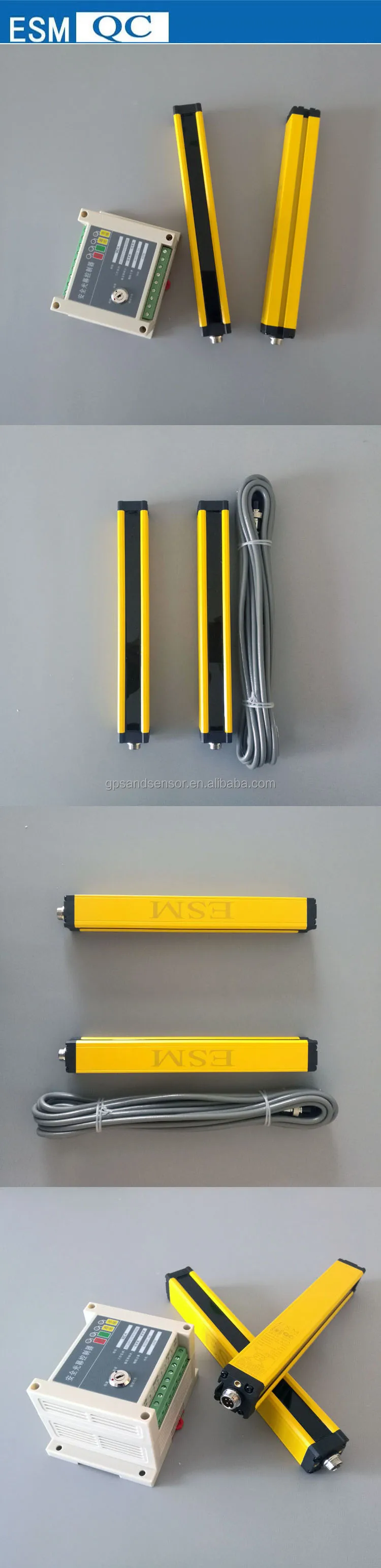 High Sensitivity Safety Light Curtains for Machine Protection