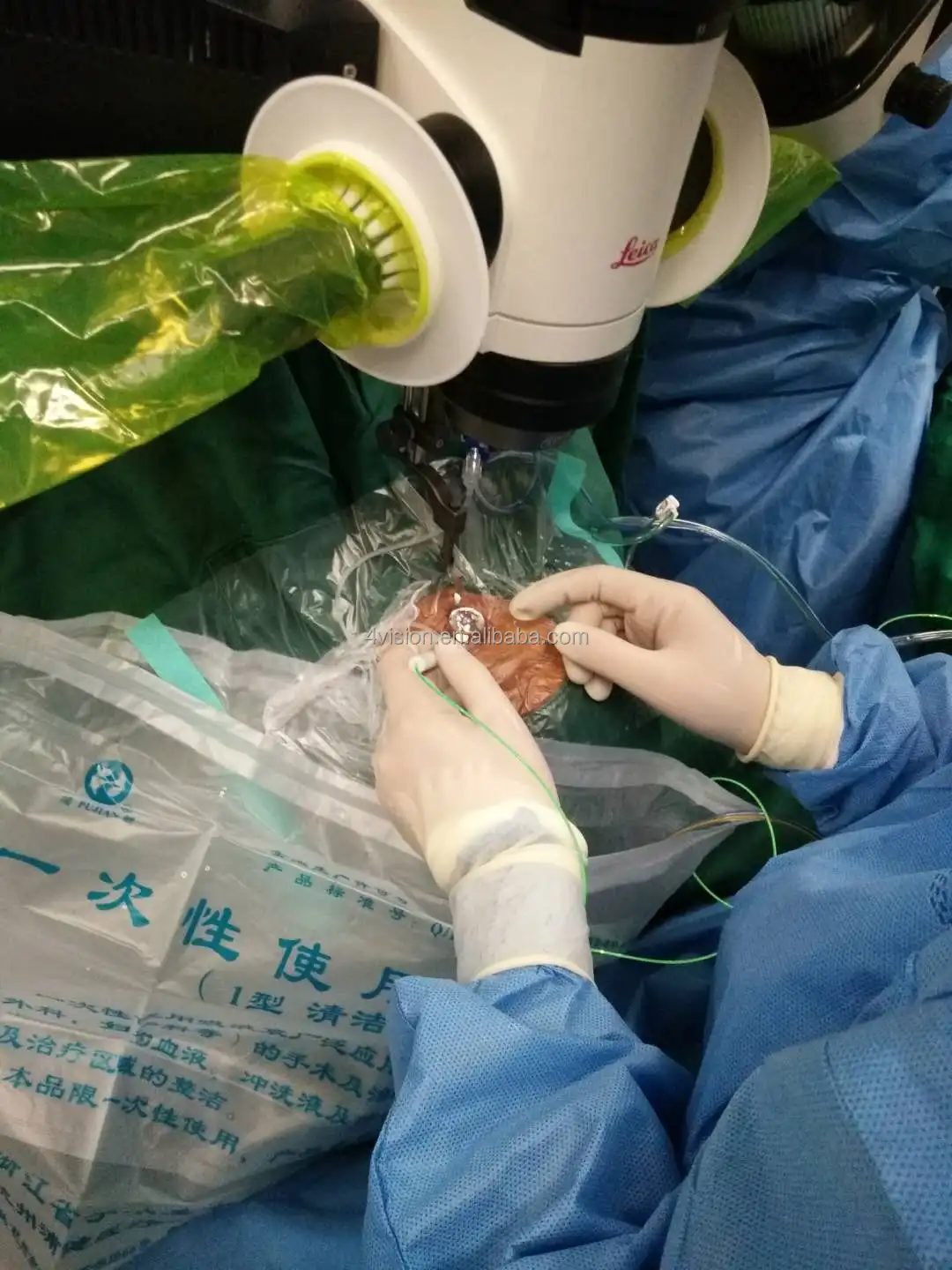 Biom and Re-Inverter System for Vitreoretina Surgery